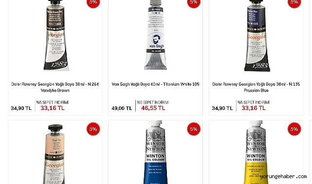 Yağlı Boya Renkleri - SEKTÖR - Yörünge Haber